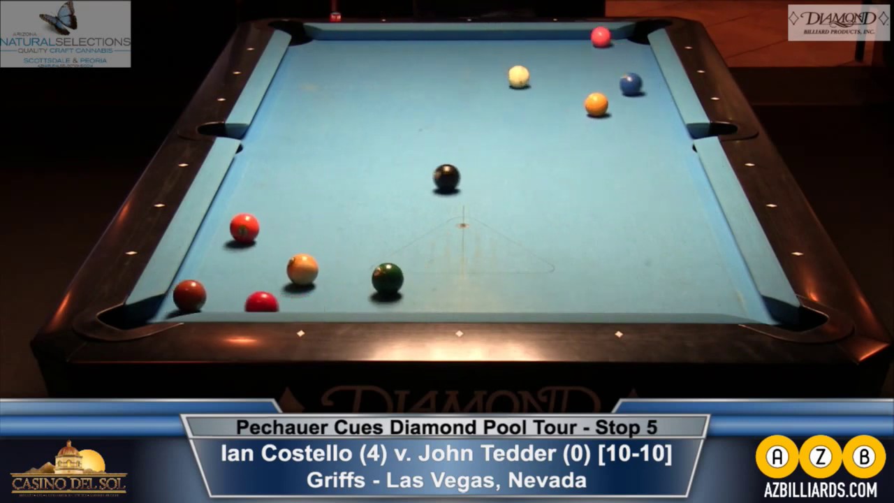 Diamond Pool Tour 2018 Stop 5 - Ian Costello vs John Tedder - YouTube