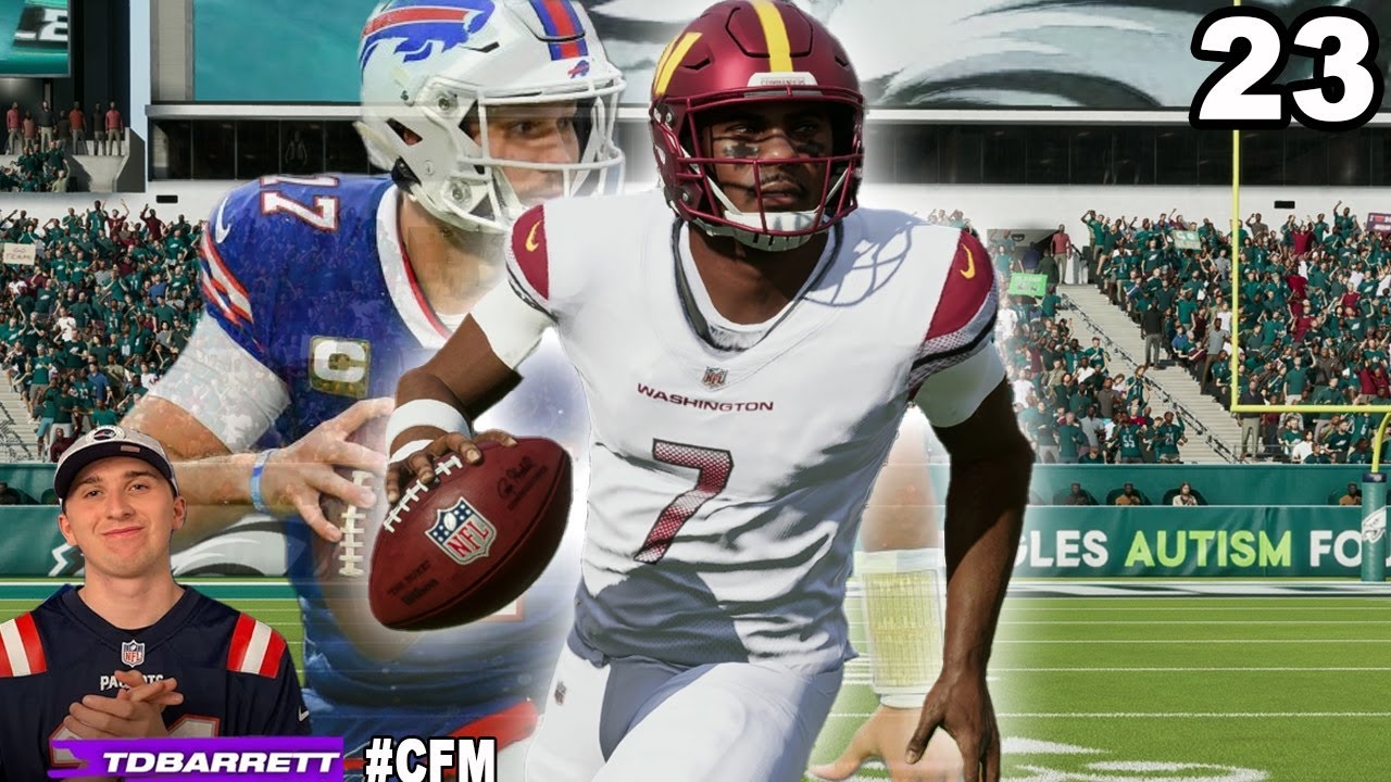 THIS ROOKIE QB IS BETTER THAN JOSH ALLEN!!! TDBarrett CFM, Commanders ...