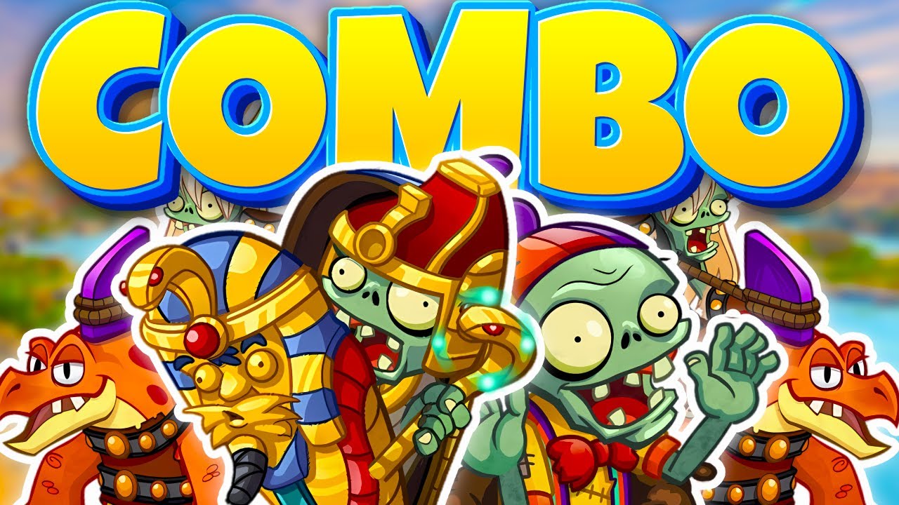 Undying Pharaoh + Trickster Combo (PvZ Heroes) - YouTube