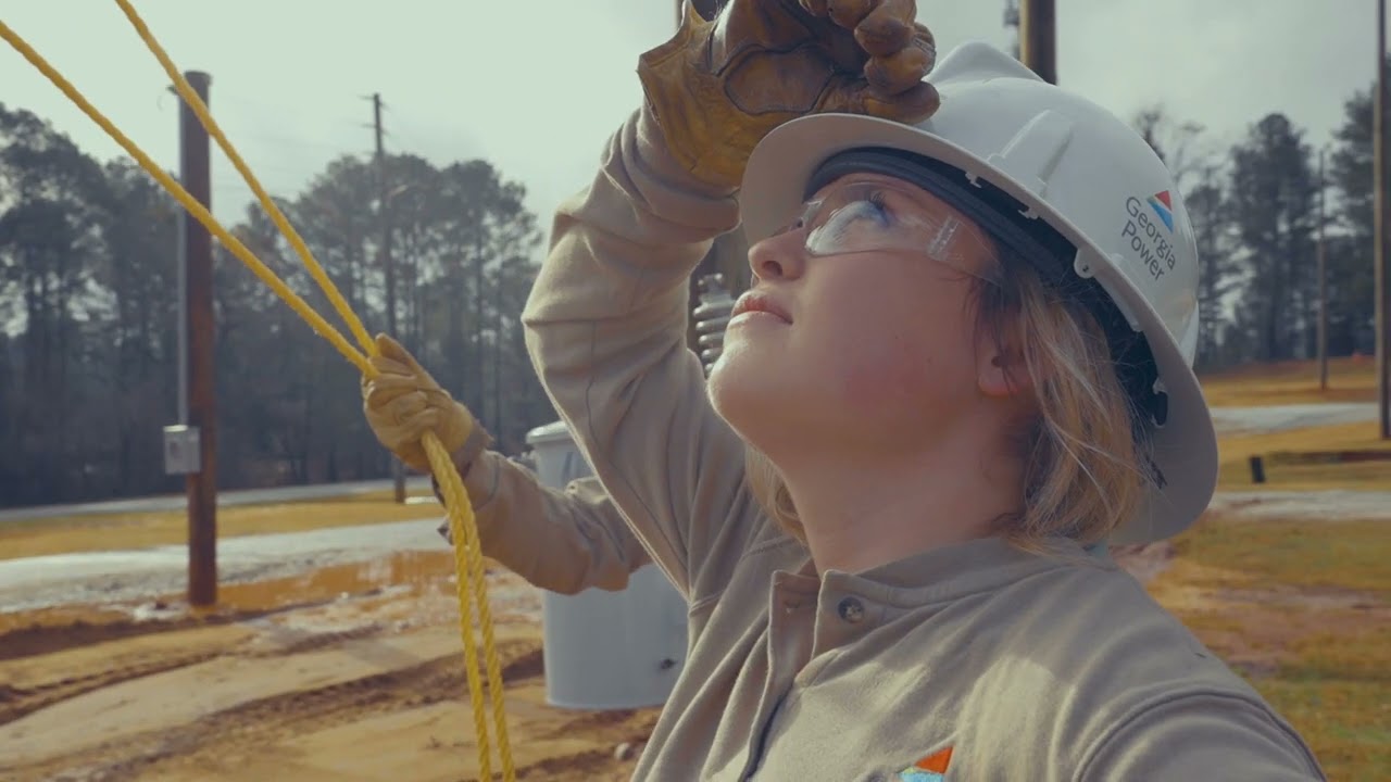 GNTC and Georgia Power: Electrical Lineworker Program - YouTube