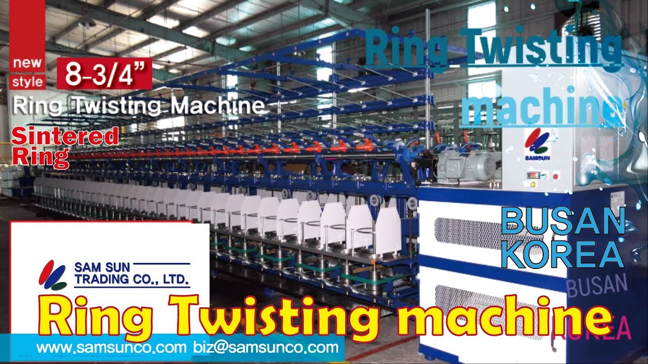 🇰🇷 Ring Twisting Machine ┃ Ring Twister from www.samsunco.com ┃Busan ...