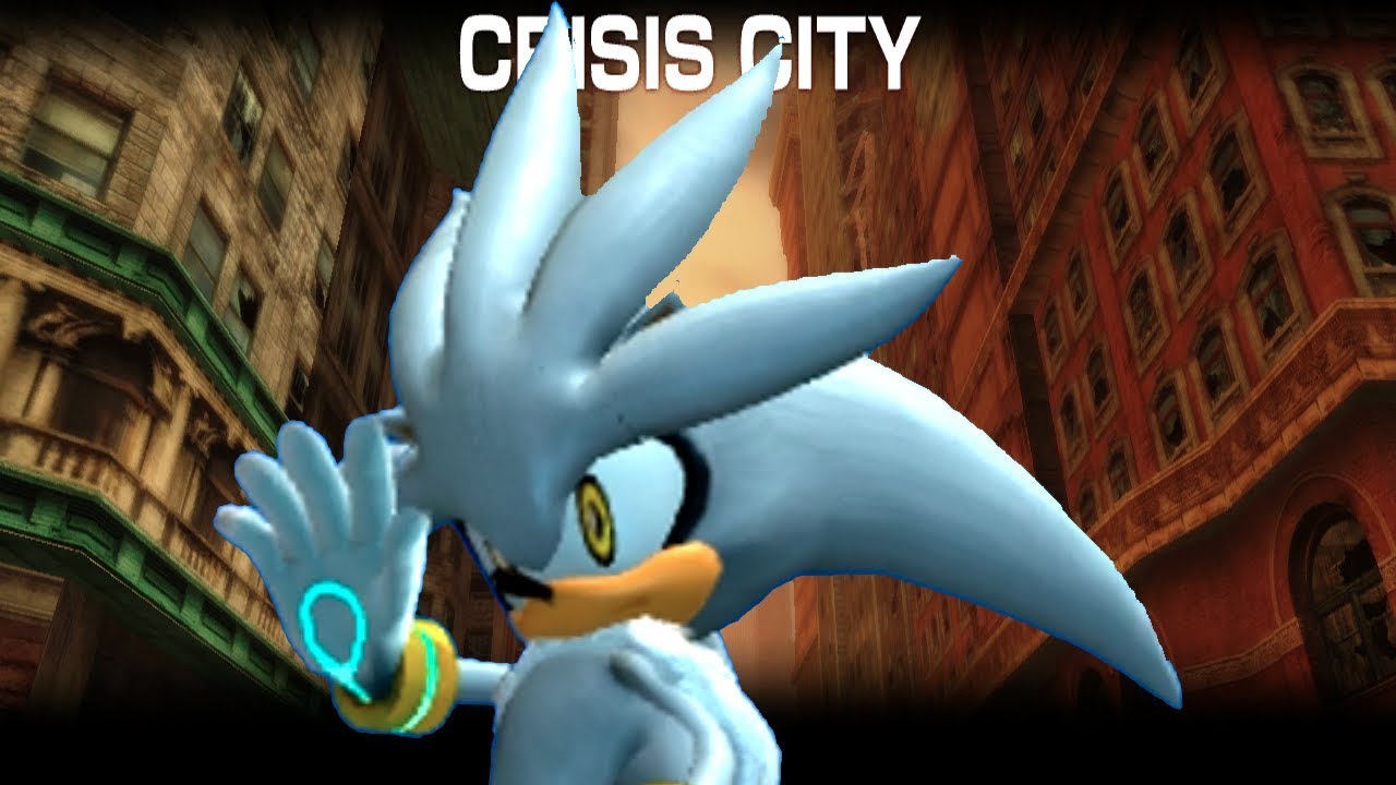 SONIC THE HEDGEHOG (2006) ~ PART 109: Silver in Sonic's Crisis City ...