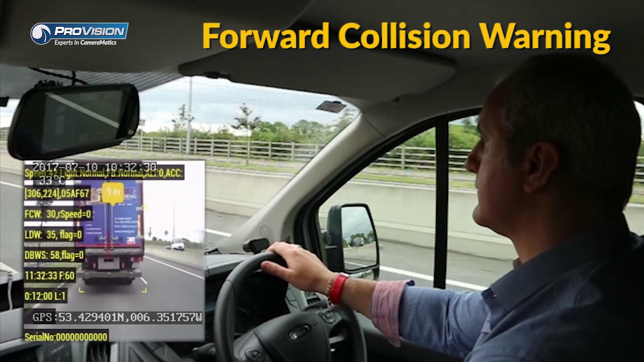 ProVision ADAS (Forward Collision Warning) - YouTube