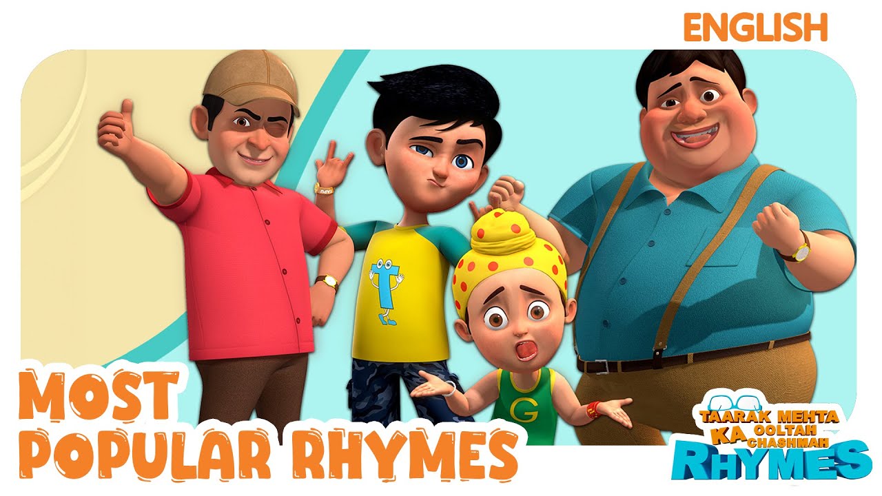 Most Popular Kids Rhymes | TMKOC English Rhymes | - YouTube