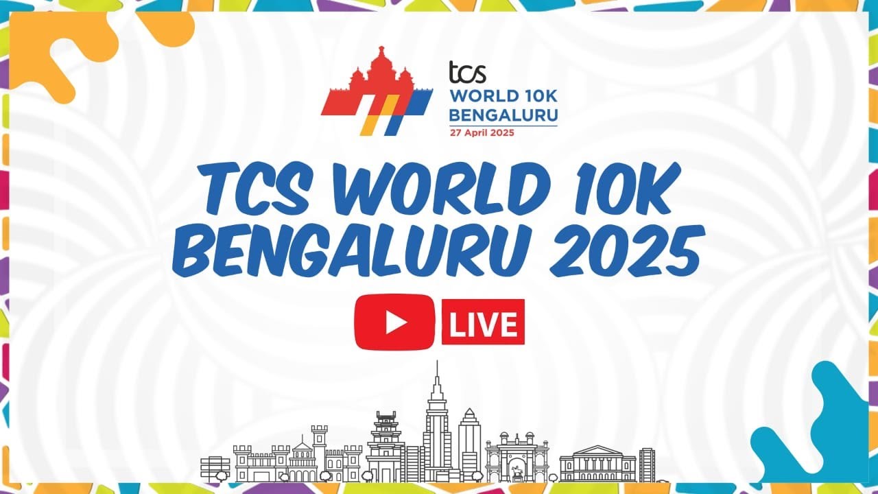 TCS World 10K Bengaluru 2025 - Race Day ( Live ) - YouTube