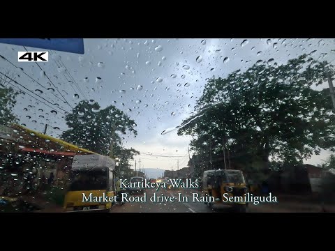 Market Road Drive In Rain- Semiliguda #koraput #orissa - YouTube