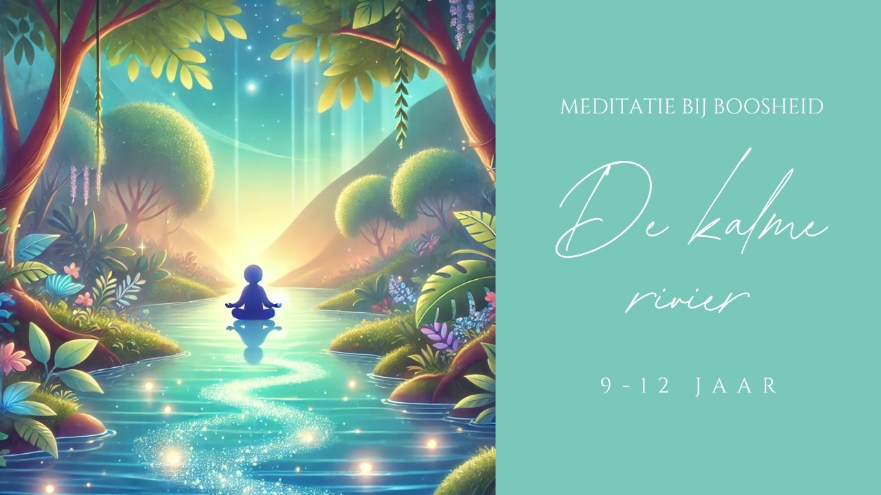 Meditatie bij boosheid (9-12 jaar) - De kalme rivier - YouTube