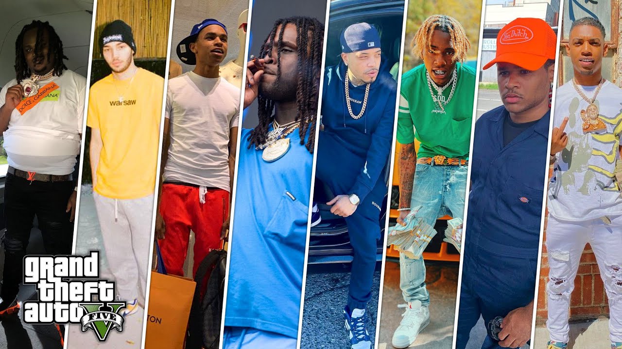 Rappers & Streamers Meeting in GTA 5 RP COMPILATION - YouTube