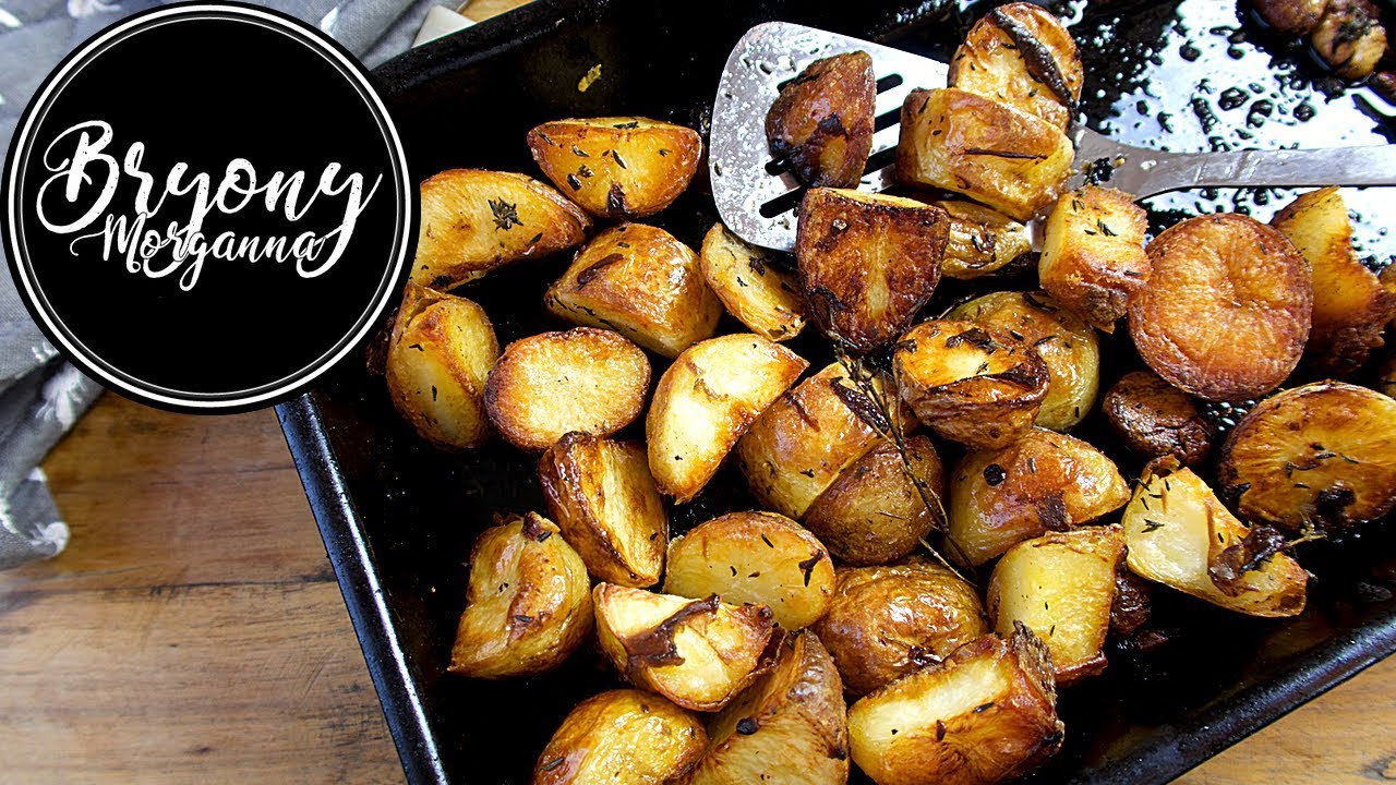 CHRISTMAS COUNTDOWN 4 Days to Go!! Goose Fat Garlic Roast Potatoes ...
