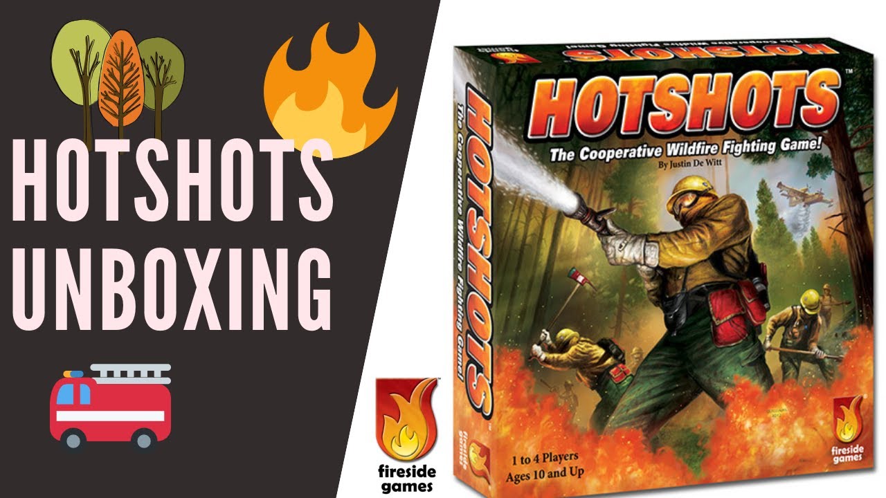 Hotshots | Board Game Unboxing - YouTube