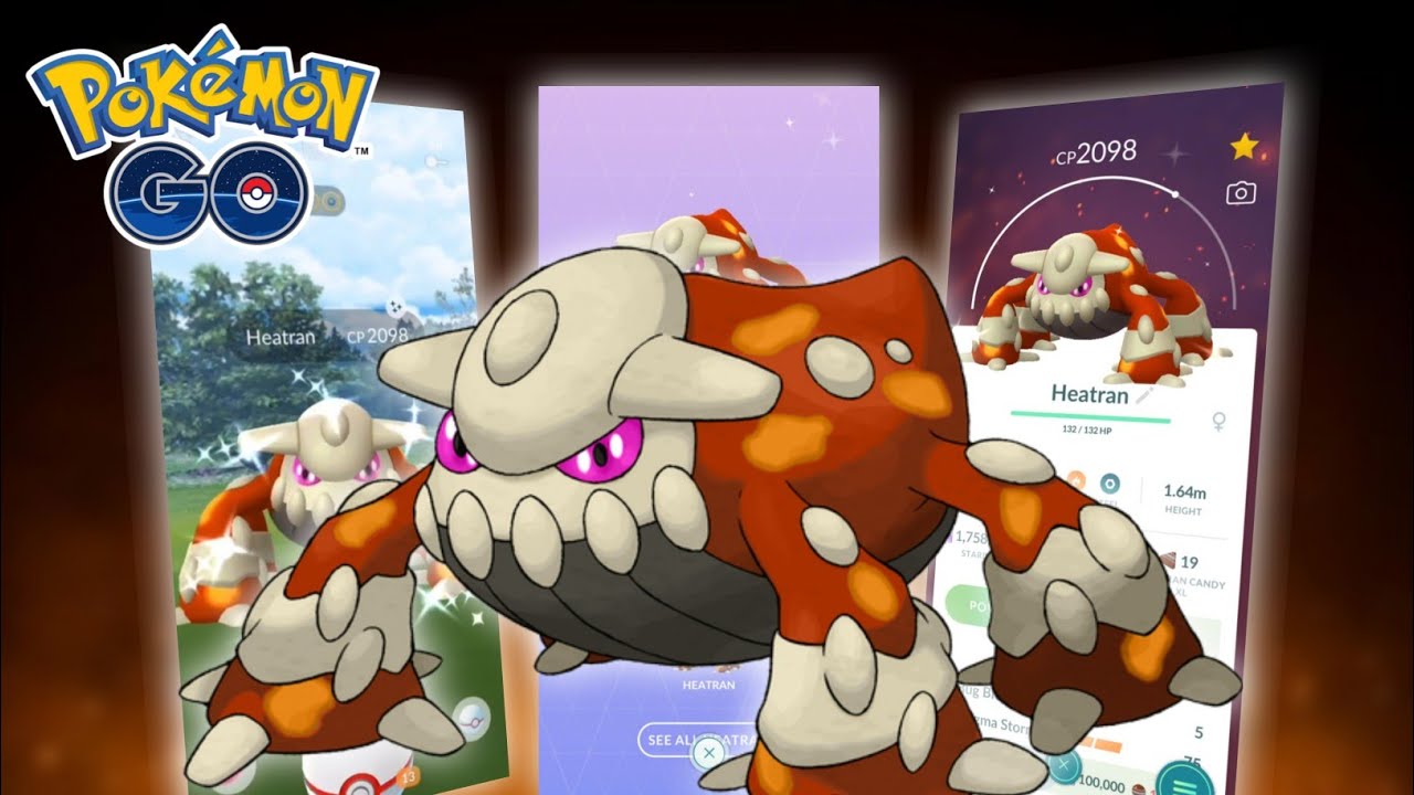 Shiny Heatran! | Pokémon GO - YouTube