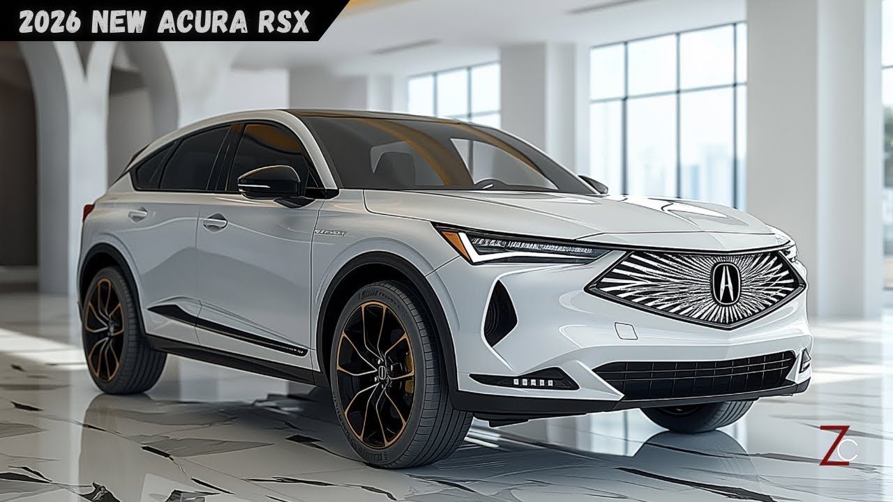 New 2026 Acura RSX Unveiled "Become a small electric SUV with coupe style" - YouTube