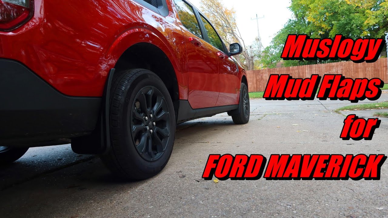 Muslogy Mud Flaps for FORD MAVERICK - YouTube