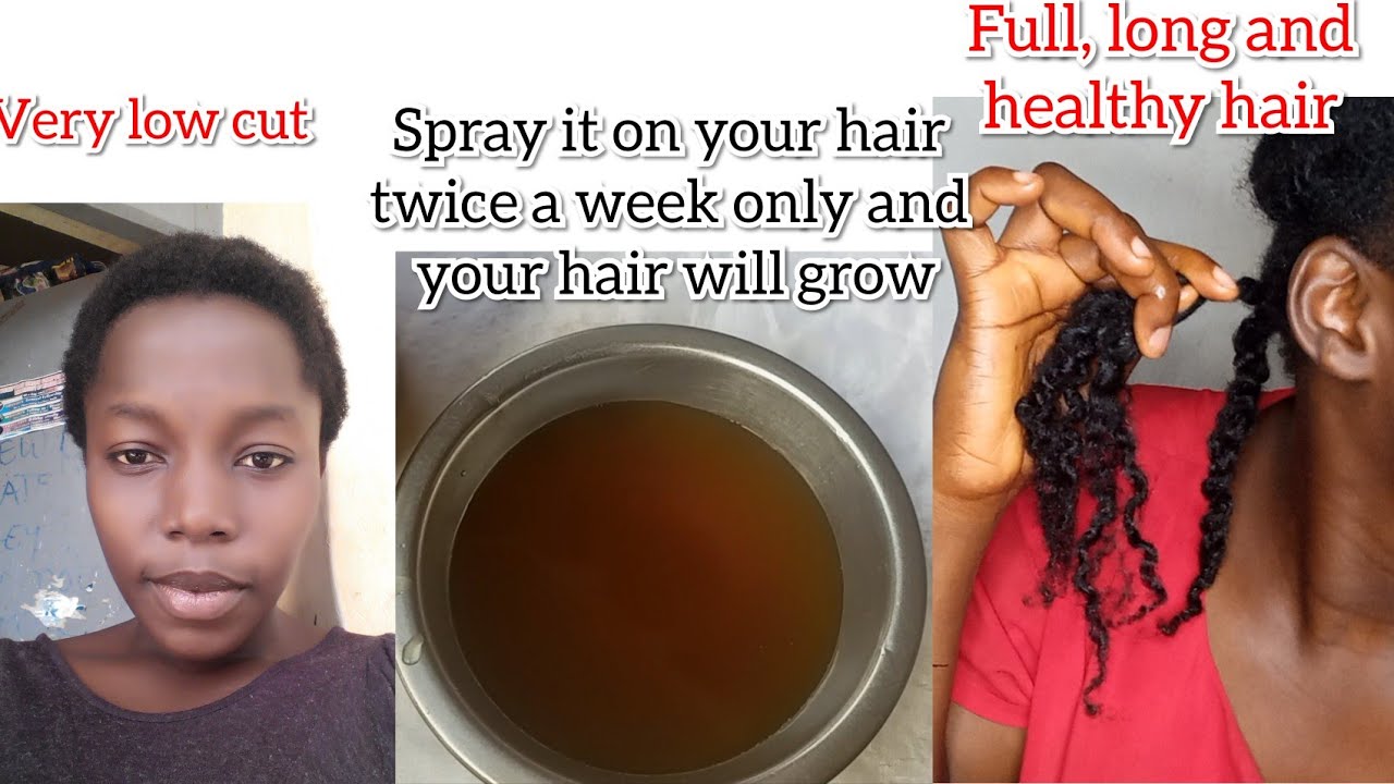 You Hair will Grow after Using this. Spray it on your hair twice a week ...