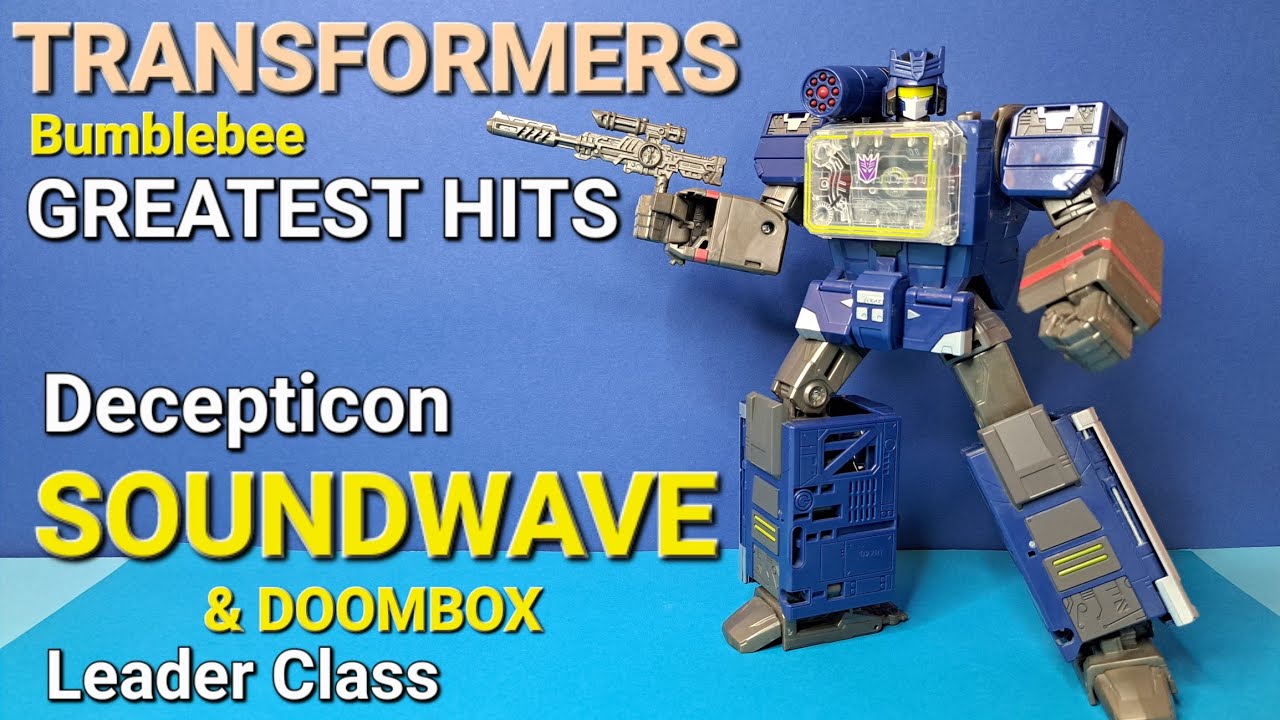 Transformers SOUNDWAVE & DOOMBOX (Bumblebee) Greatest Hits Leader Class ...