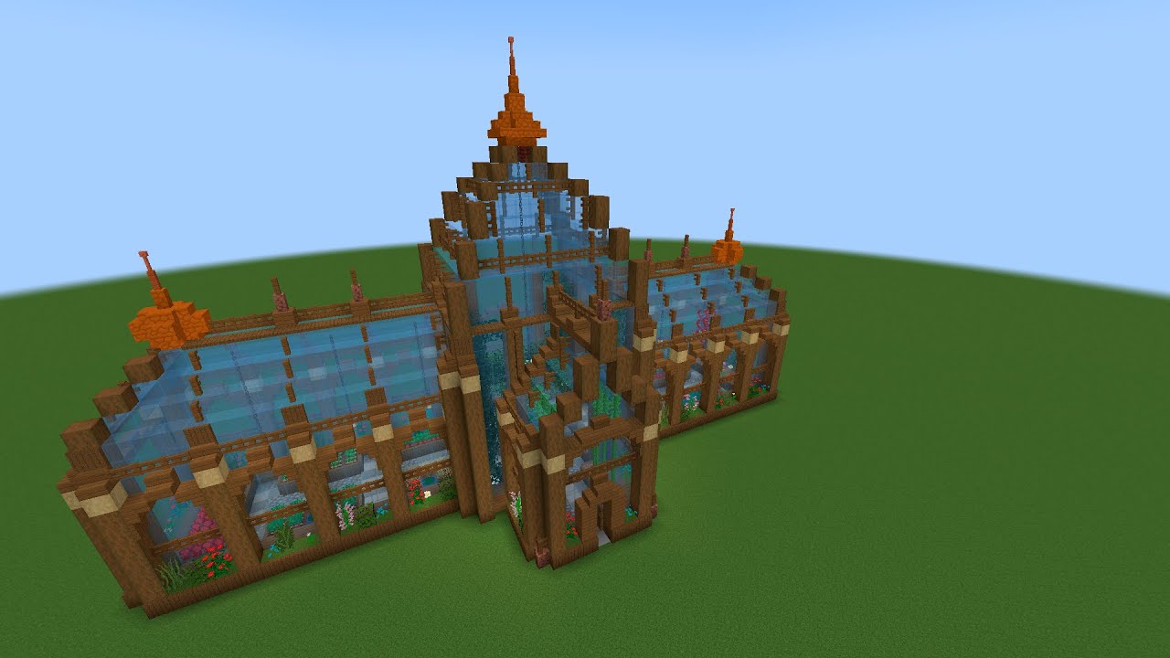 [Mine DIY] Minecraft: How To Build a Victorian Greenhouse. Туториал ...