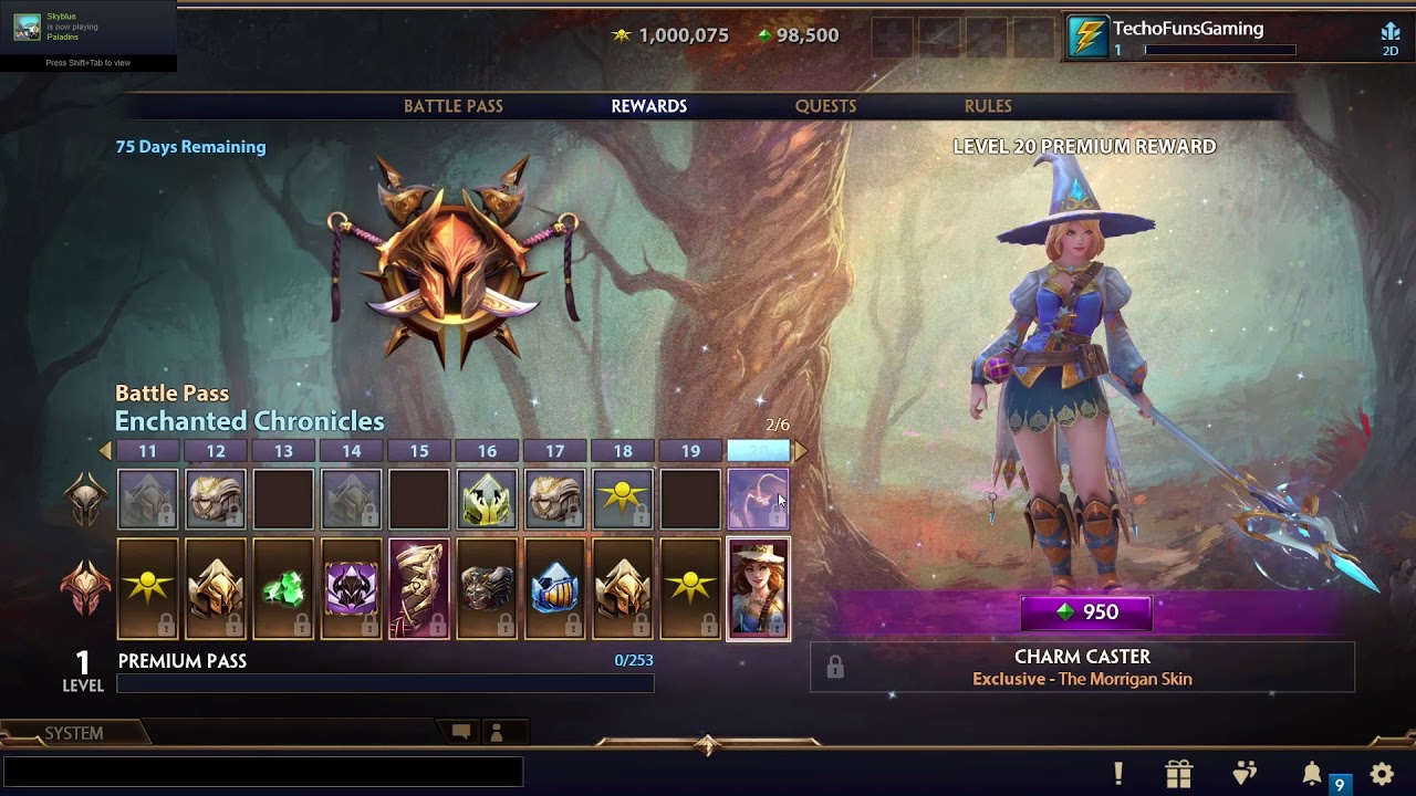 Smite Season 7 - New Battlepass 6 All Levels Free and Paid Path - YouTube