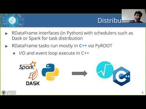 PyHEP 2021: A Python package for distributed ROOT RDataFrame analysis - YouTube