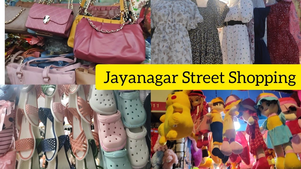 Jayanagar Street Shopping Vlog | ಜಯನಗರ ಮಾರ್ಕೆಟ್ | Cheapest street ...