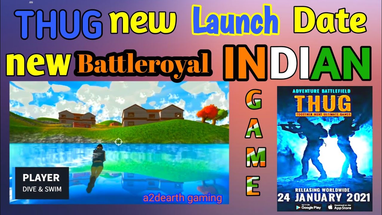 THUG GAME | new Indian battleroyal game | thug game trailer 🇮🇳🇮🇳 # ...