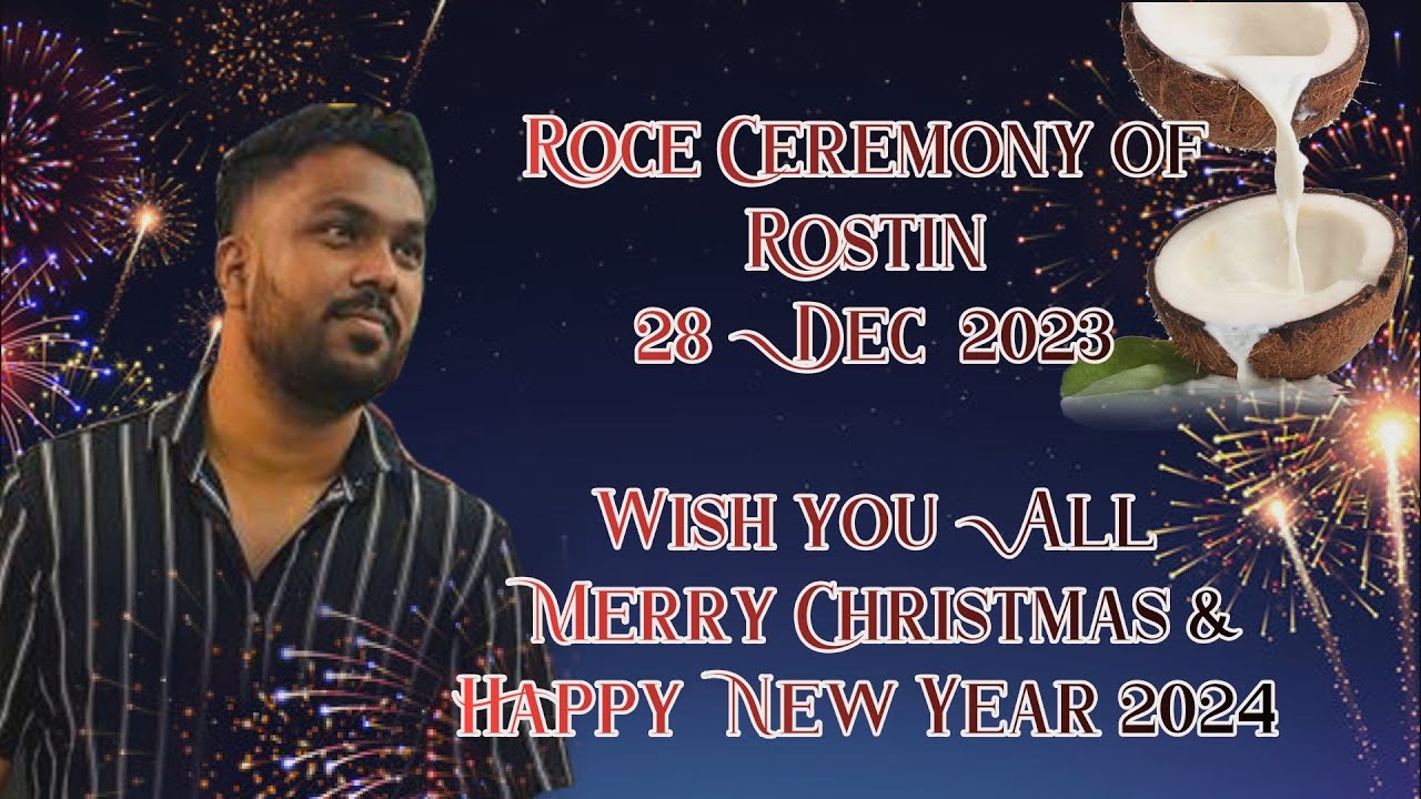Roce Ceremony of Rostin D'costa - YouTube