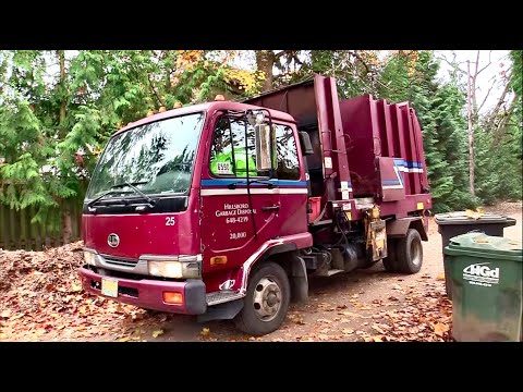 Hillsboro Garbage - Nissan UD Heil Retriever Garbage Truck - YouTube