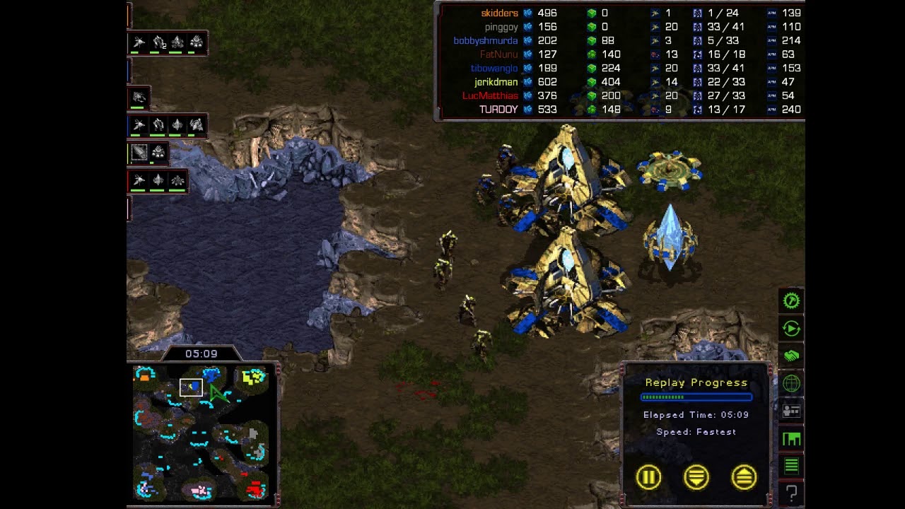 Starcraft Classic - 4v4 Cebu vs Davao - YouTube