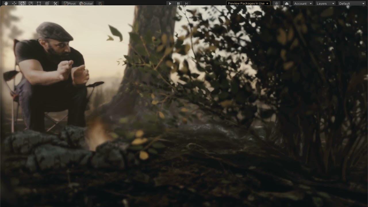 Live Action Compositing with Unity Virtual Production - YouTube