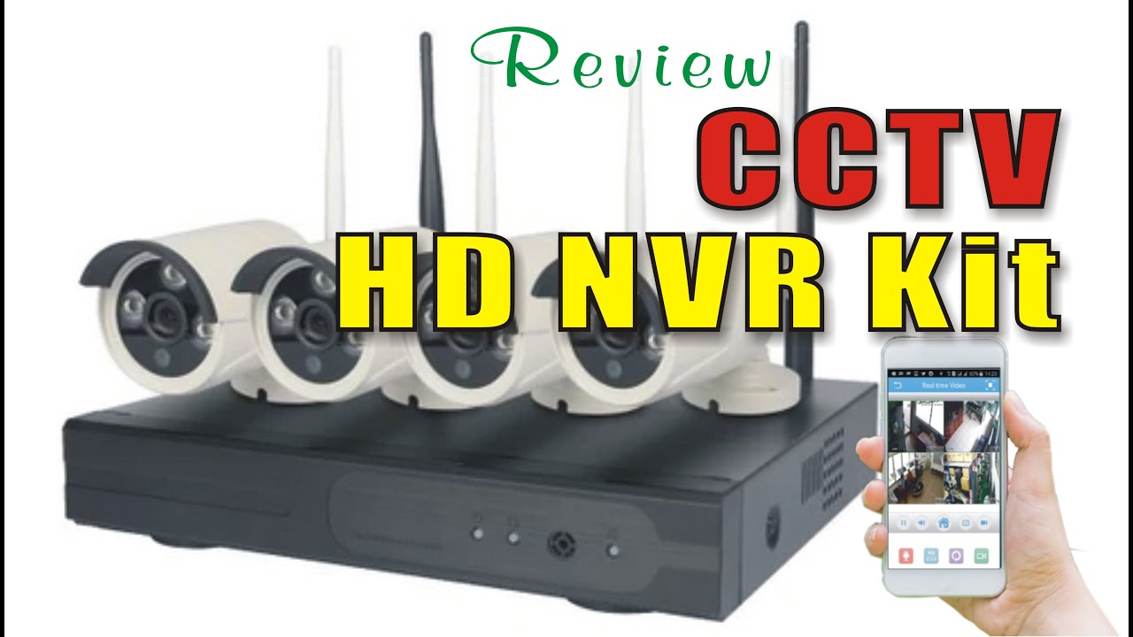 Review CCTV Wireless HD NVR Kit - YouTube