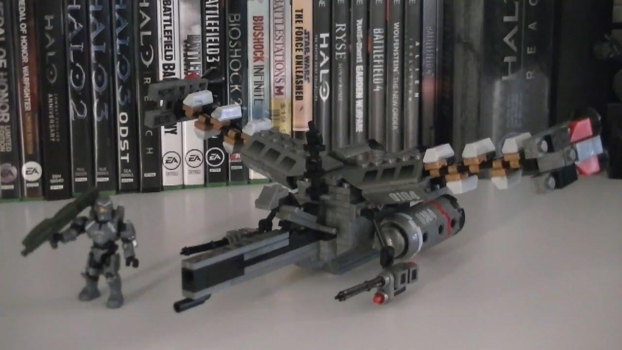 Halo Mega Bloks CND02 Booster Frame Review - YouTube