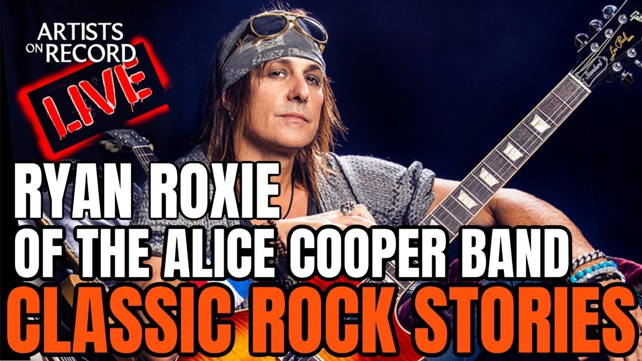 Ryan Roxie of The ALICE COOPER BAND GOES ON RECORD - YouTube