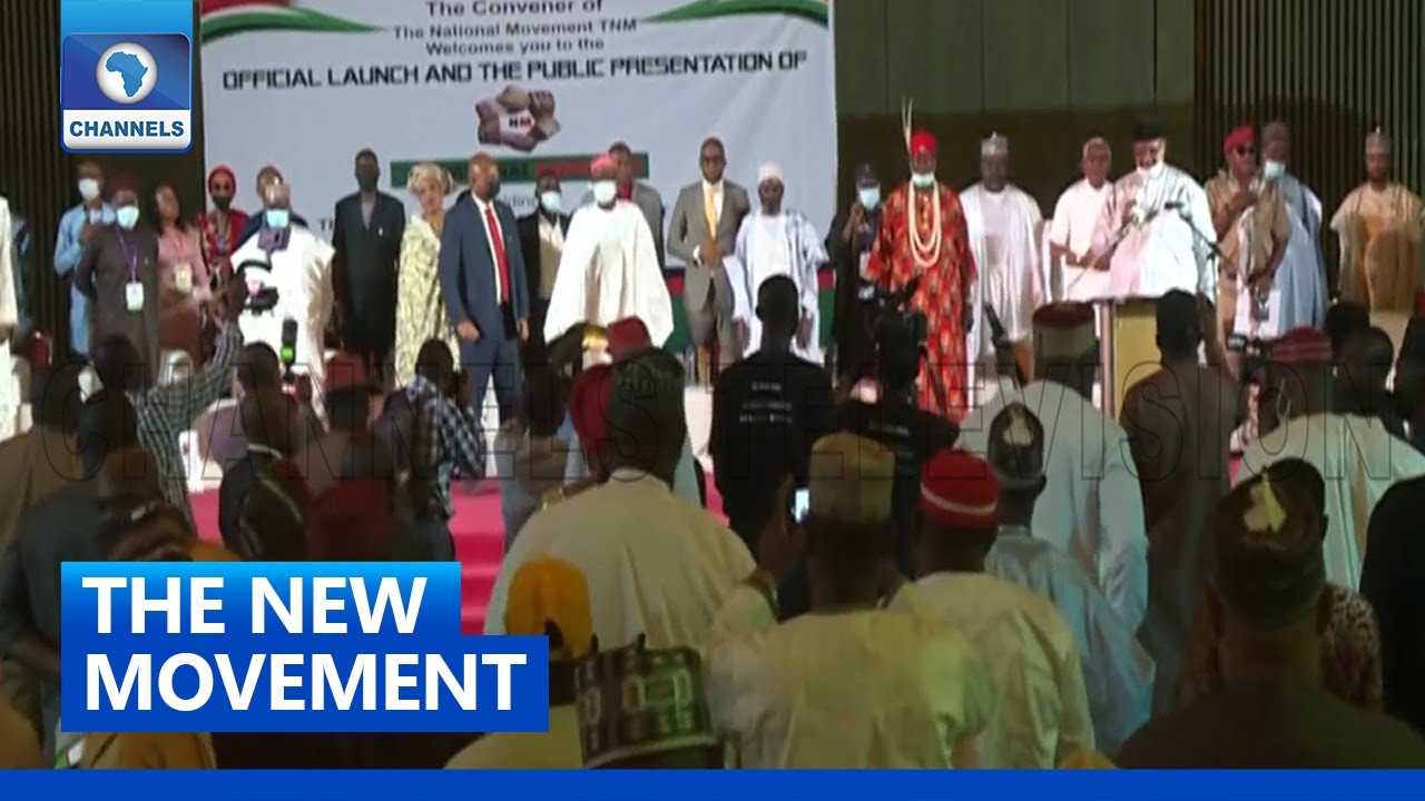 FULL VIDEO: Official Launch Of The National Movement - YouTube