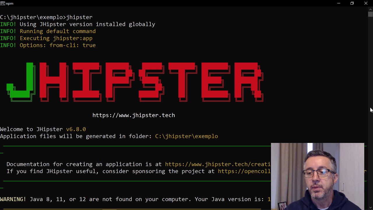 01 Software corporativo com Java Hipster - YouTube
