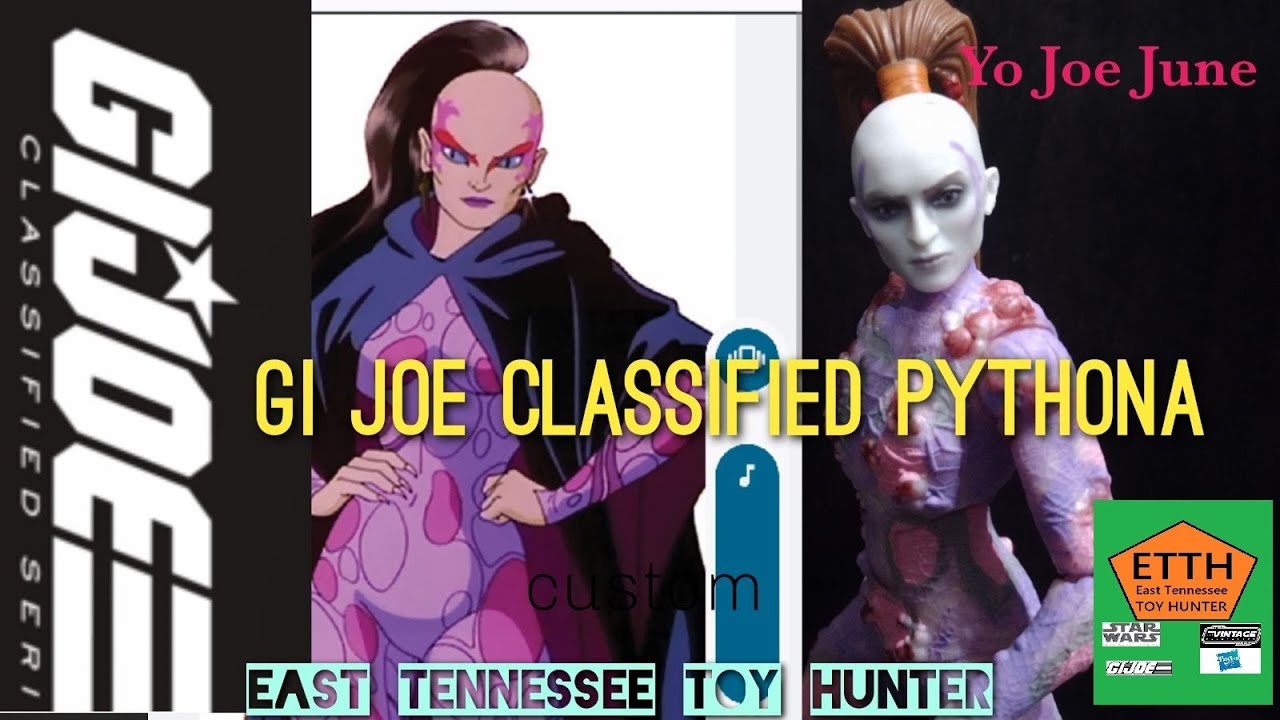 GI Joe classified Pythona ... Yo Joe June ... #gijoeclassified ...