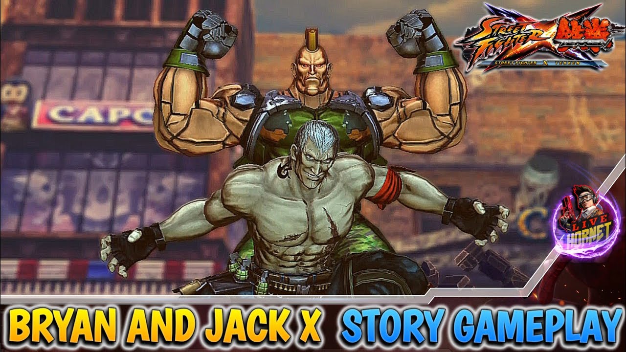 Bryan and Jack X Full Story Mod Gameplay, Street Fighter X Tekken, No ...