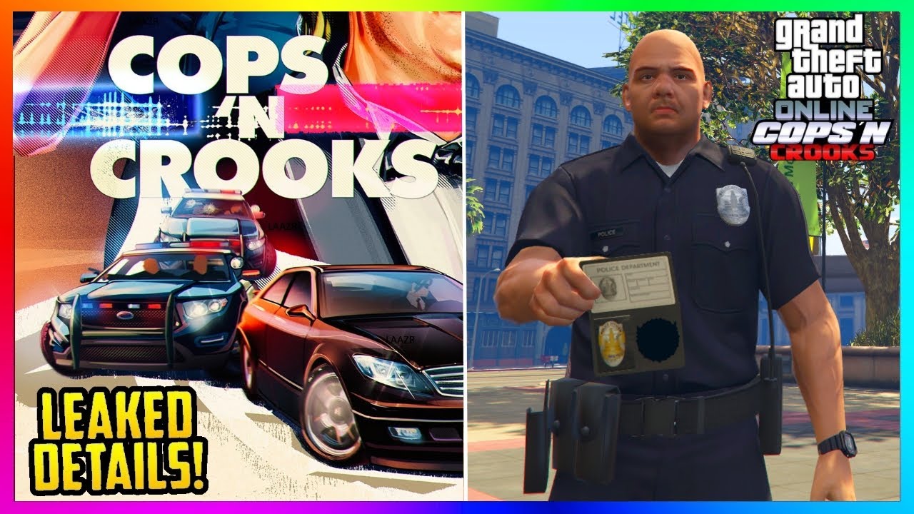 GTA 5 COPS N CROOKS DLC 2025, Police Badge Collectible, NEW OUTFITS ...