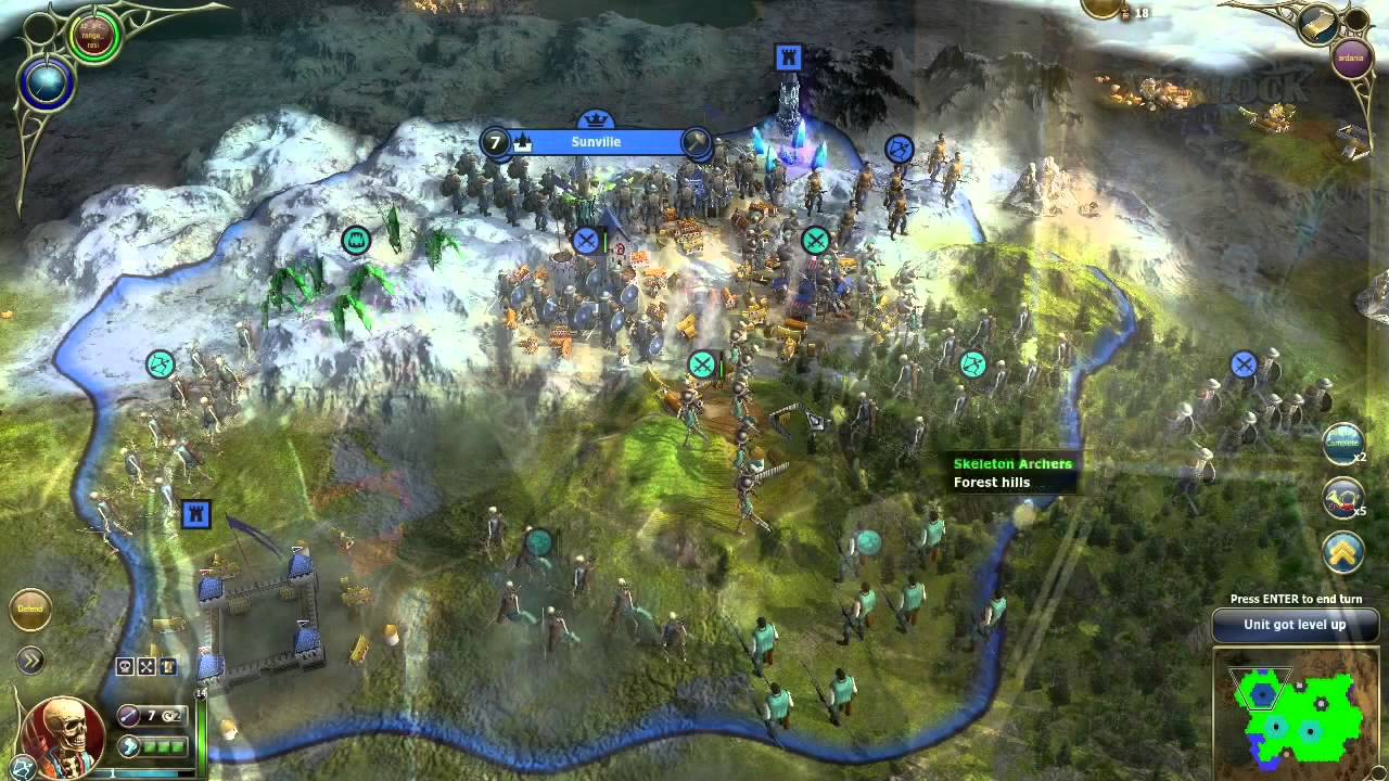 Warlock: Master of the Arcane Gameplay & Preview - YouTube