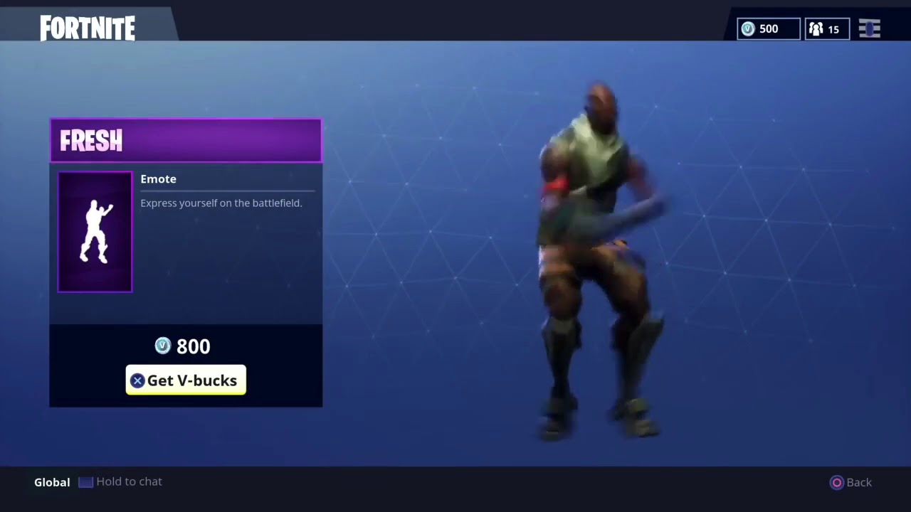 Fortnite Fresh Emote But It’s The Song “It’s Not Unusual” - YouTube