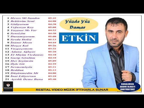 ETKİN - YÜZDE YÜZ DAMAR (ORİJİNAL CD FULL ALBÜM)