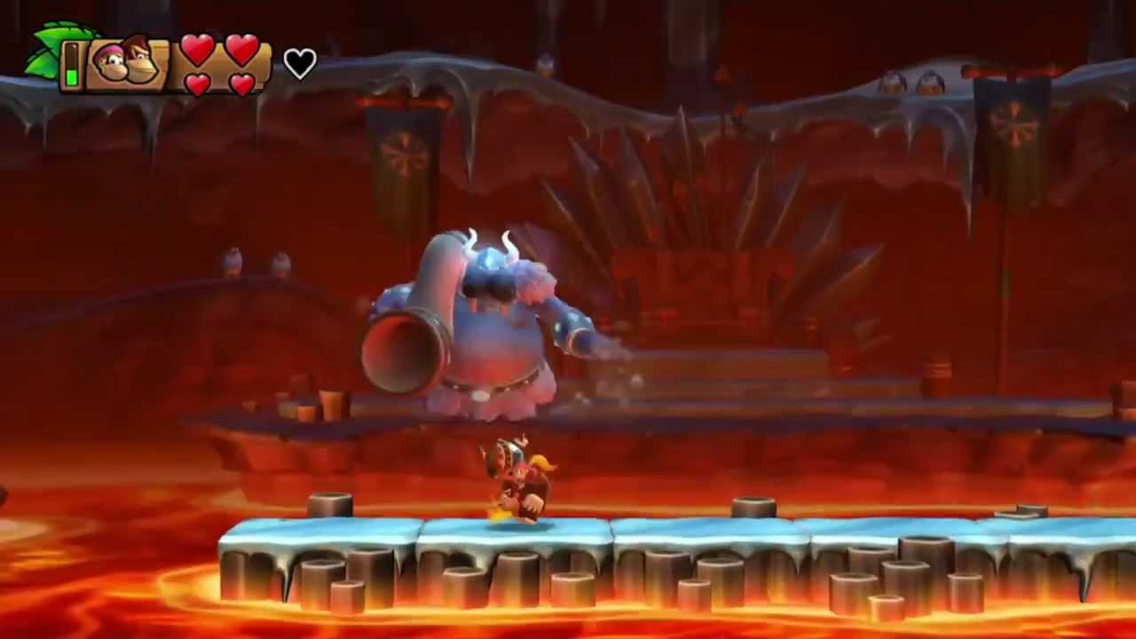DKCTF (6th) Last Boss ~ Lord Fredrik, the Snowmad King - YouTube