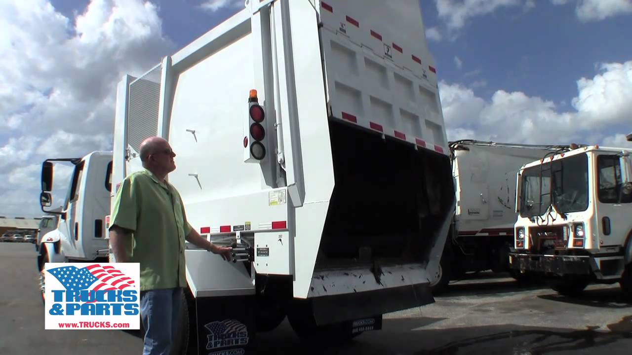 2006 International 4300 Rear Load Garbage Truck with 10yd Heil ...