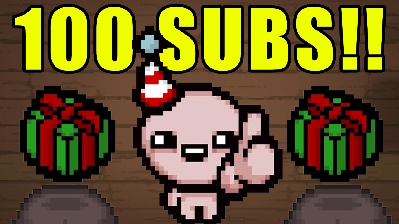 I Made A SPECIAL Binding of Isaac Run To Celebrate 100 Subscribers!! - YouTube