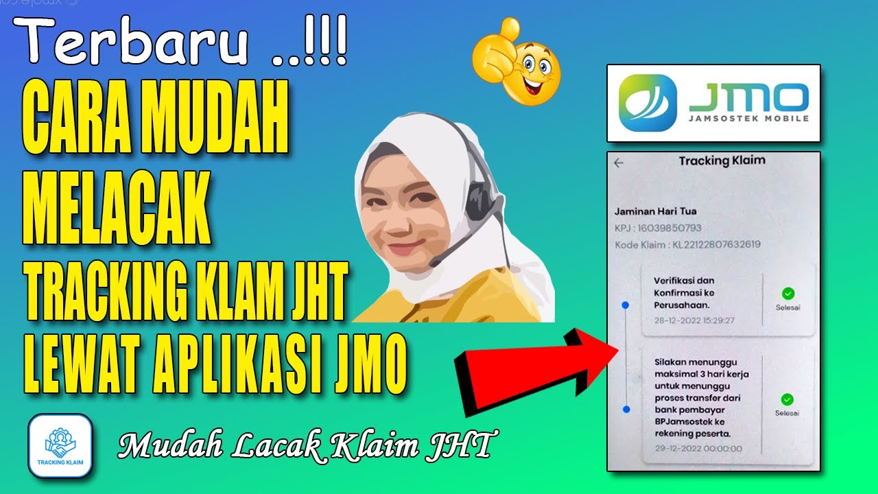 Cara Mudah Lacak Tracking Klaim JHT Lewat Aplikasi JMO - YouTube