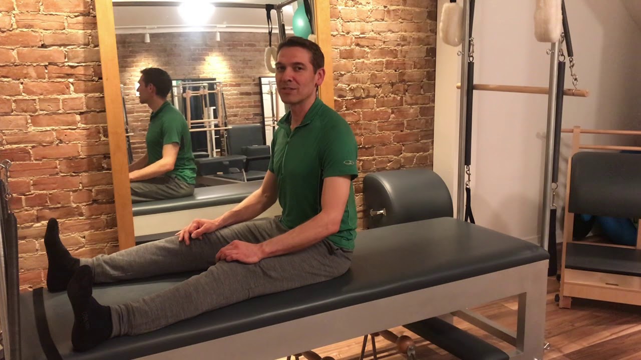 Learn Pilates: Exercise 7 of 7 “Spine Stretch Forward” - YouTube