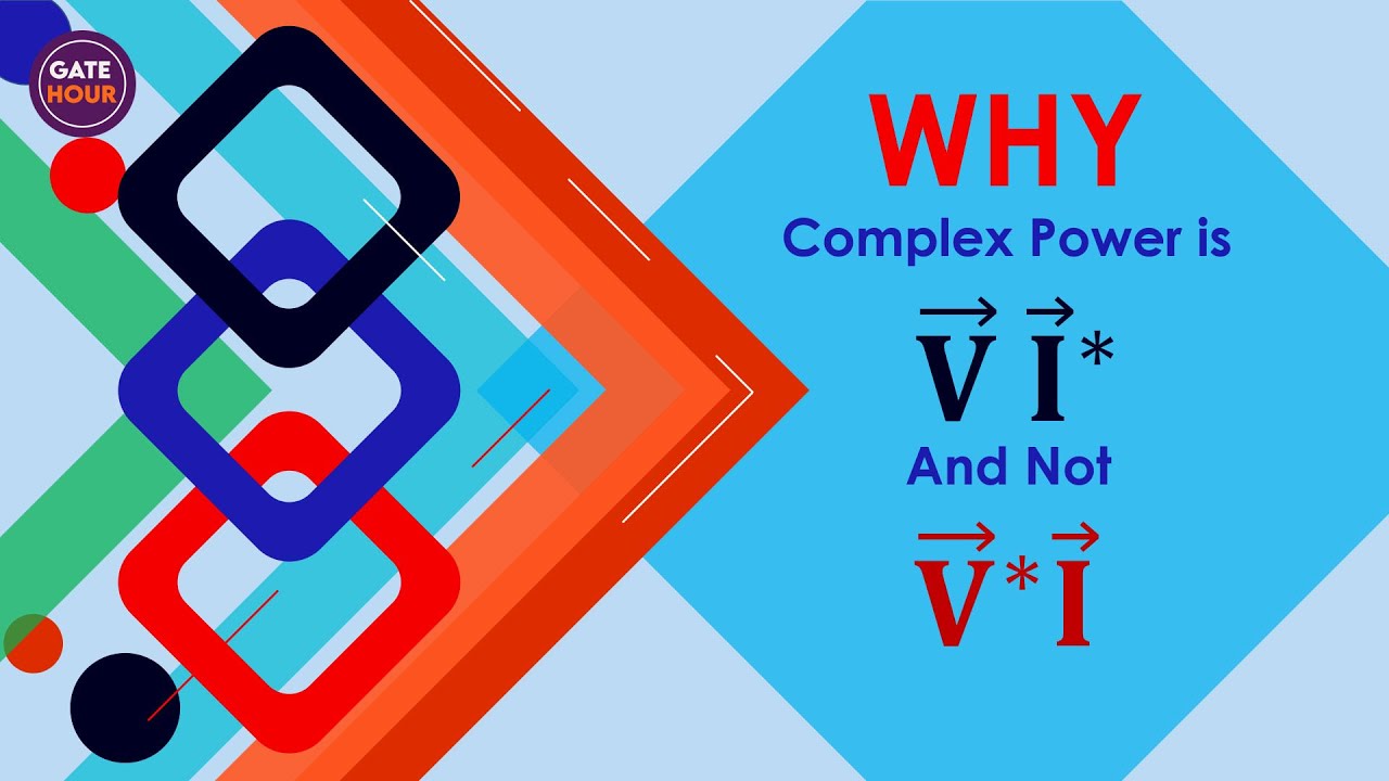 ABSOLUTE CLARITY...!! | Why Complex Power is VI* and not V*I ...