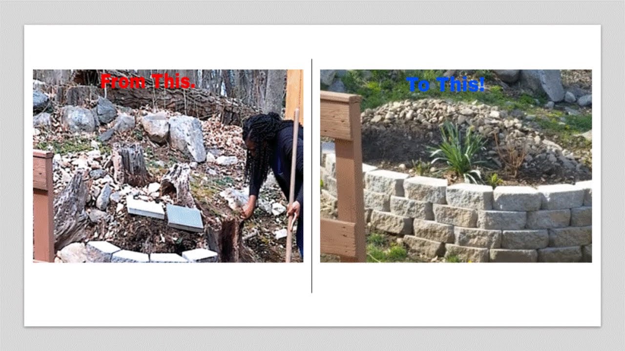 How we removed and covered up our unsightly and massive tree stump ...