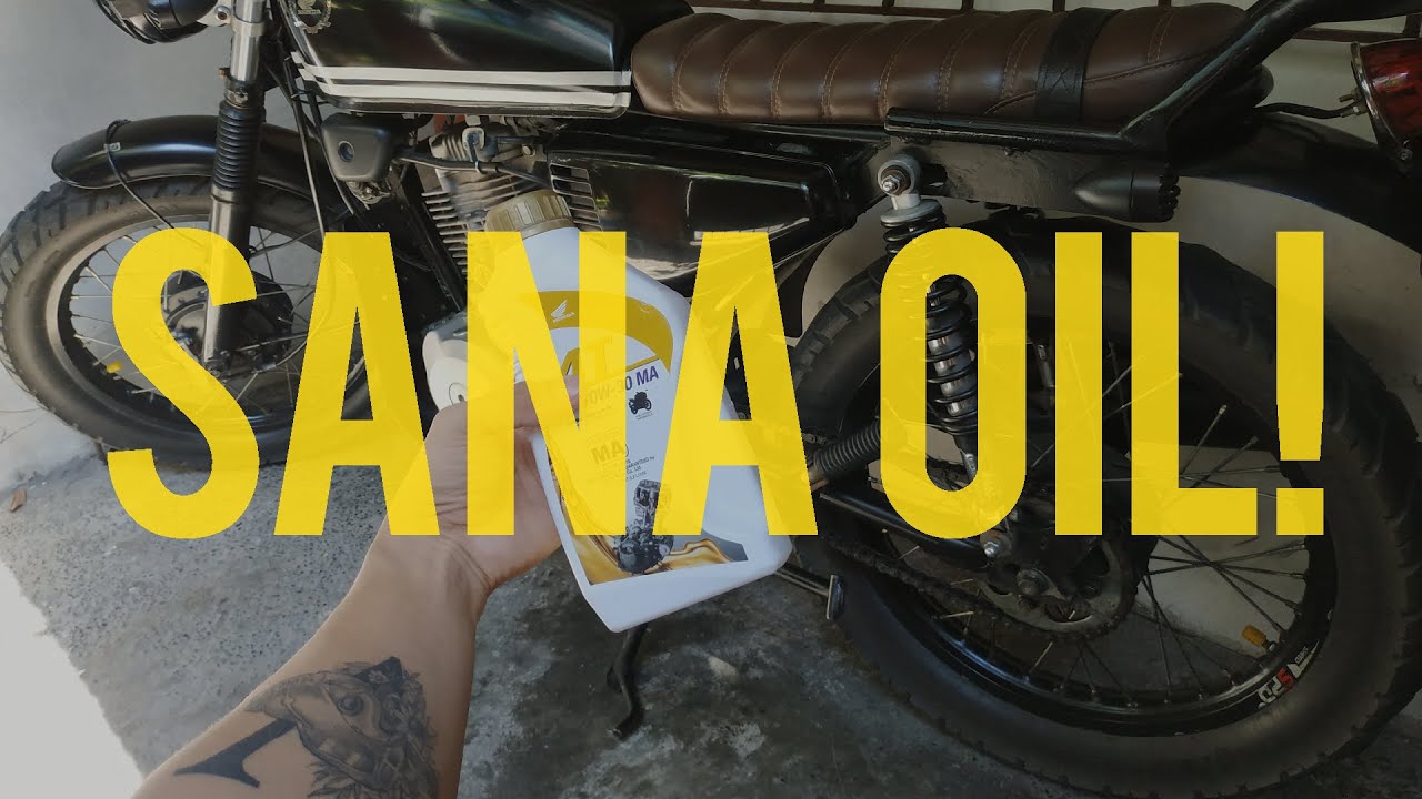 Madaling proseso para mag change oil ng TMX Alpha 125 (Tagalog) - YouTube