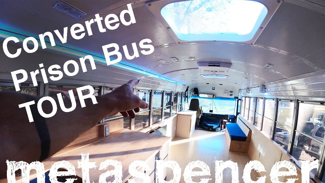 Converted Prison Bus Tour -- #54 - YouTube