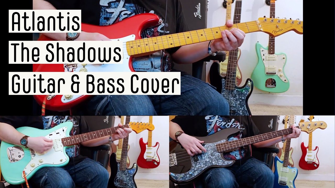 Atlantis (The Shadows) Guitar Instrumental - YouTube