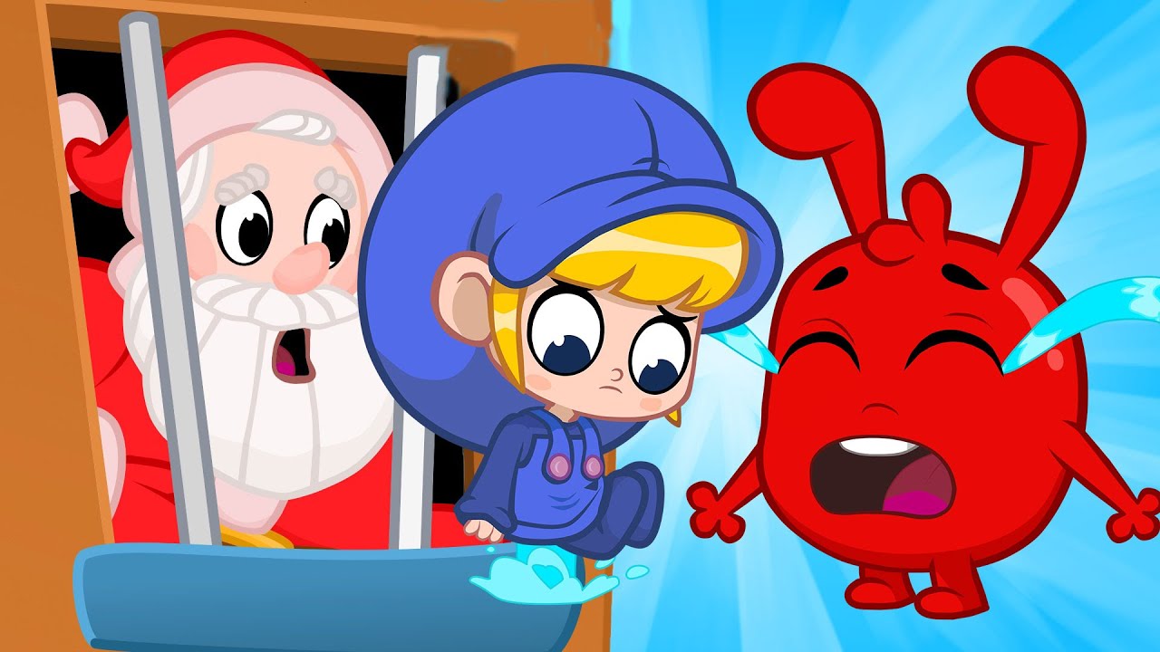 Santa Gets Locked Up - Christmas Jail | Mila and Morphle Cartoons ...
